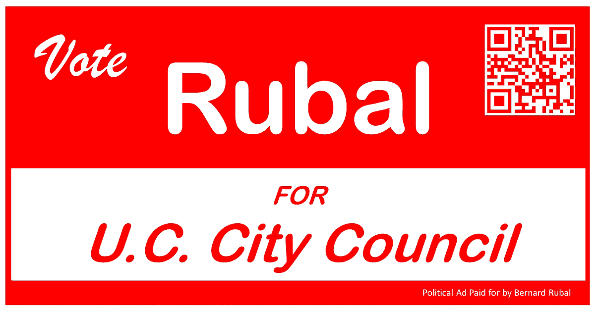 Bernard Rubal for City Council